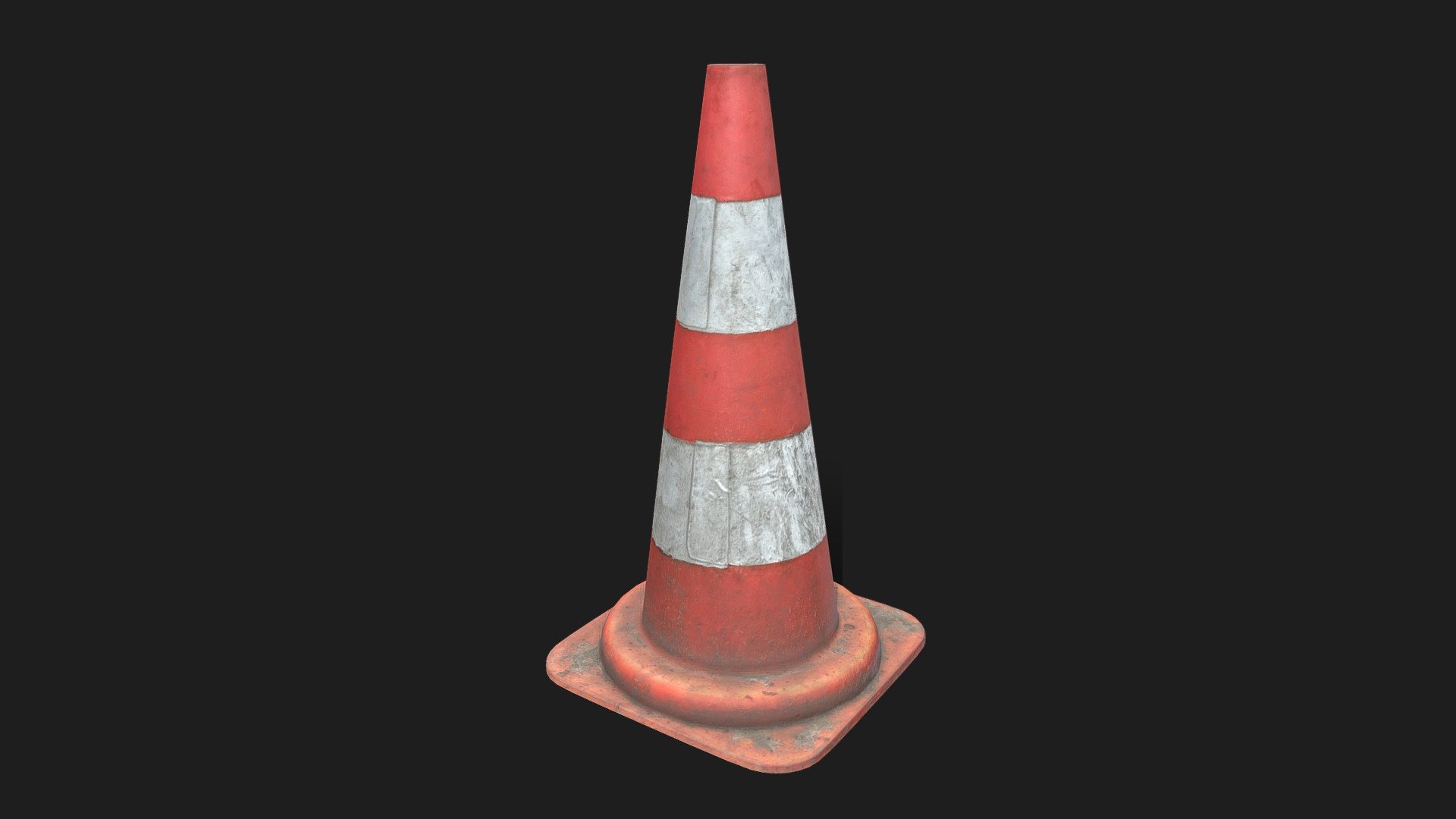 Traffic Cone 02 - Optimized Scan - Buy Royalty Free 3D model by Modulus ...