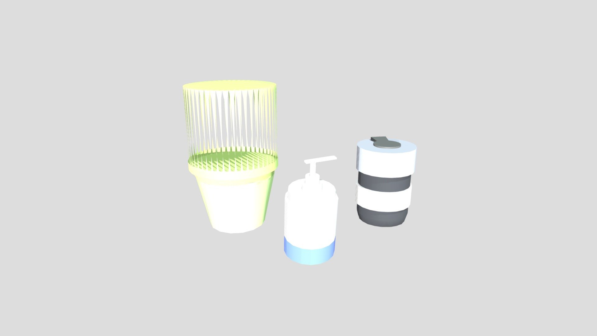 Household Objects - Download Free 3D model by ckhounvilay [17ec5f6 ...