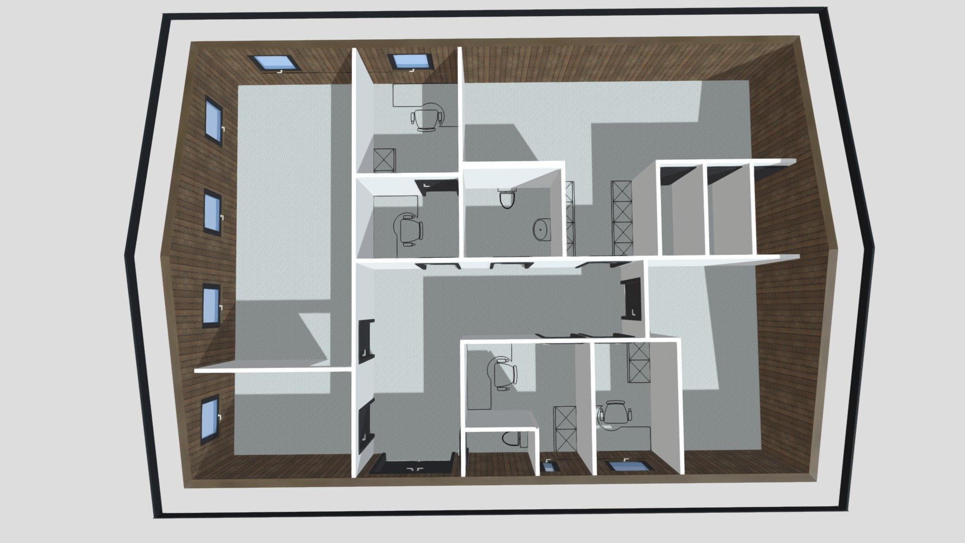 1ET Skytterhus v.3 14 grad - Download Free 3D model by MAJO (@MAJO ...