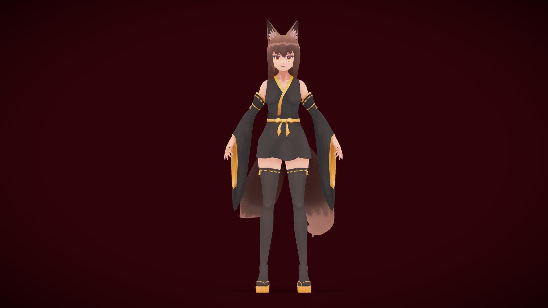 Akiko-Sama V2 - 3D model by Obeonix [17ed1dc] - Sketchfab
