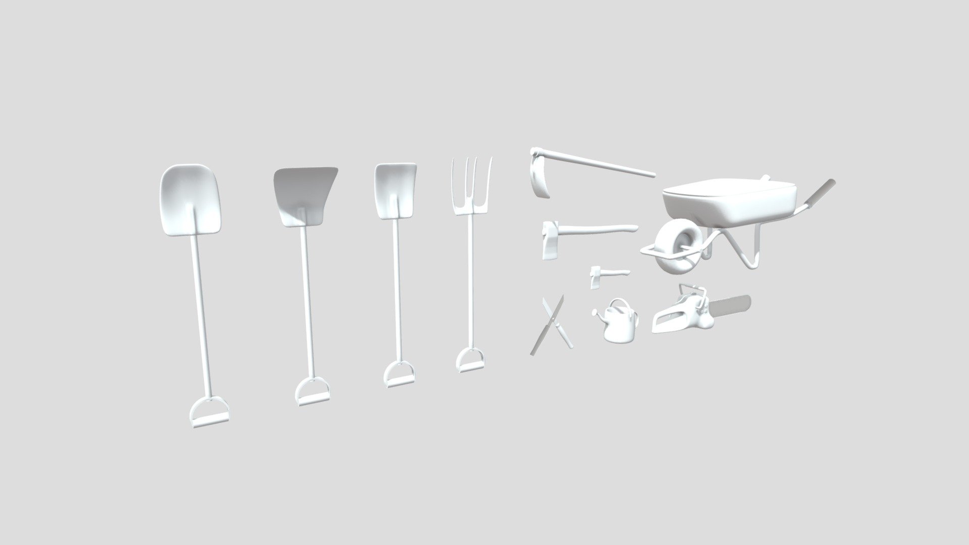 11 Tools Collection 3D model - 3D model by kopofx [17ed666] - Sketchfab