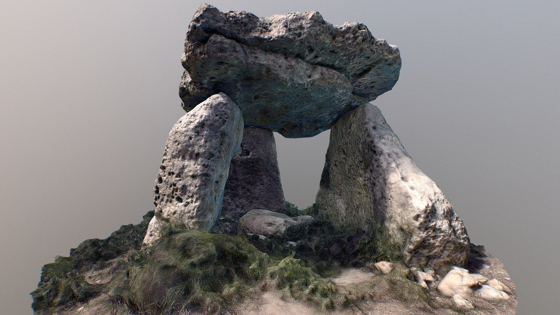 Dolmen de « La Pierre Levée », Ardillières - 3D model by ARTKÉO ...