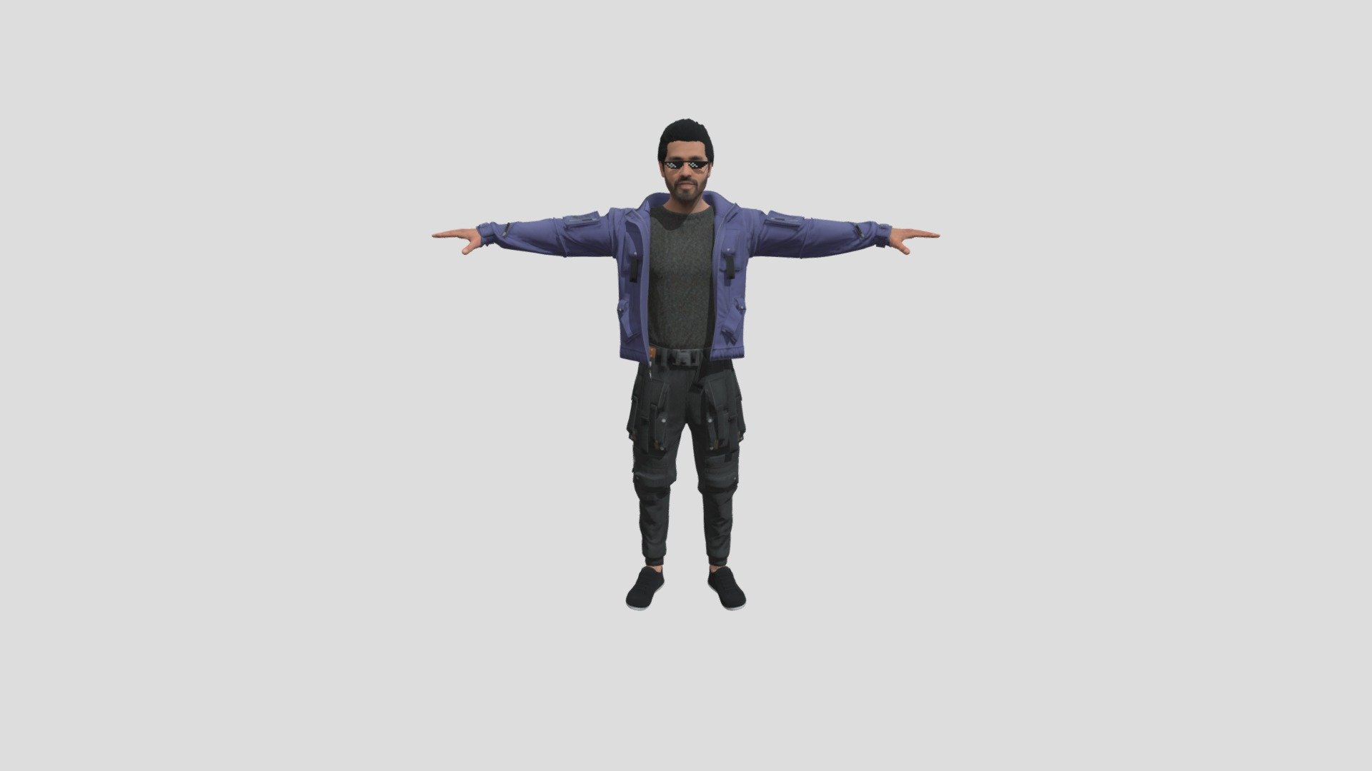 techno gamer 3d model - Download Free 3D model by crocxxtar [17ee369 ...