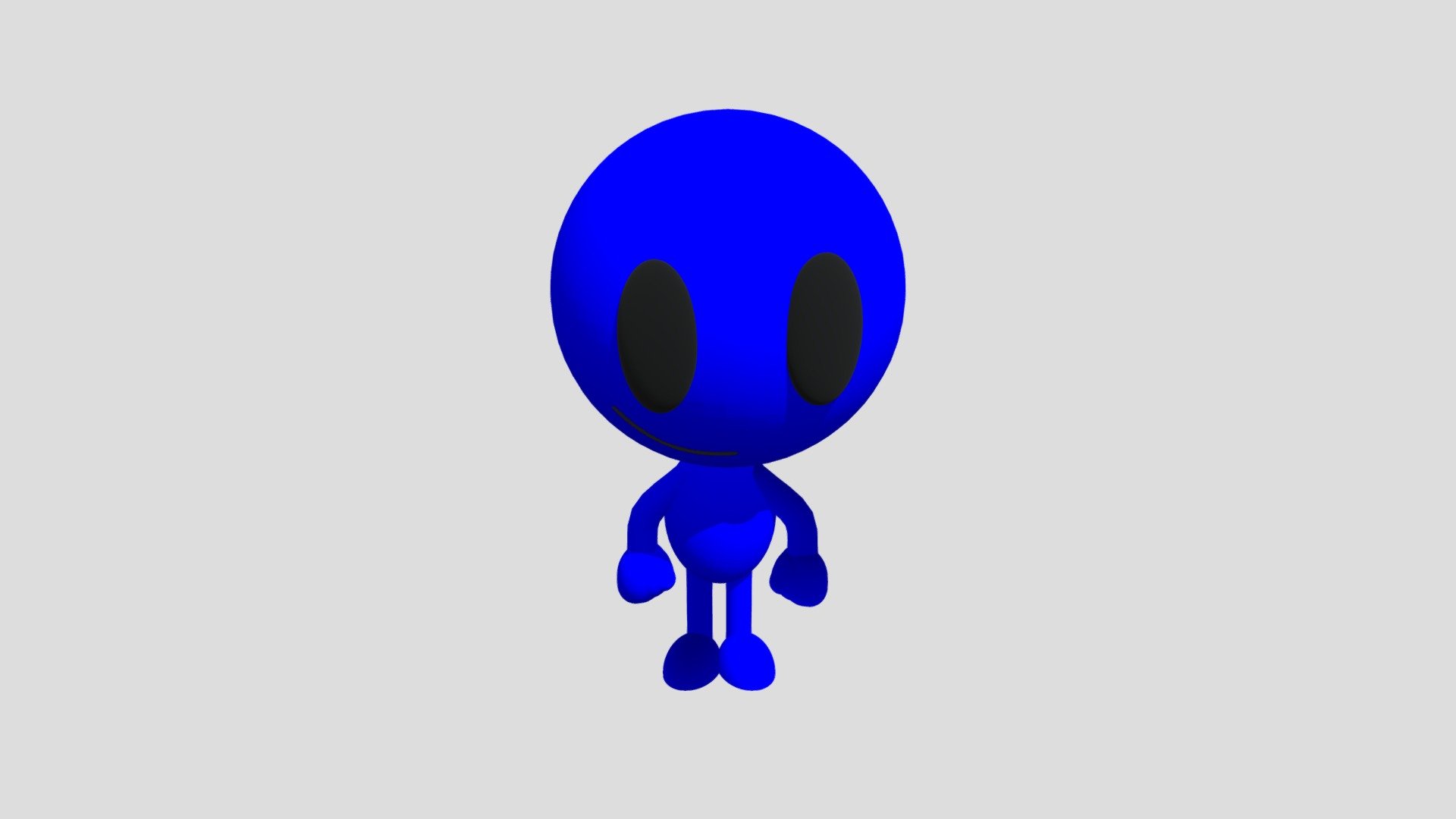 Blue StickMan - Download Free 3D model by Sonic (@mauimorehu) [17ee9e1 ...