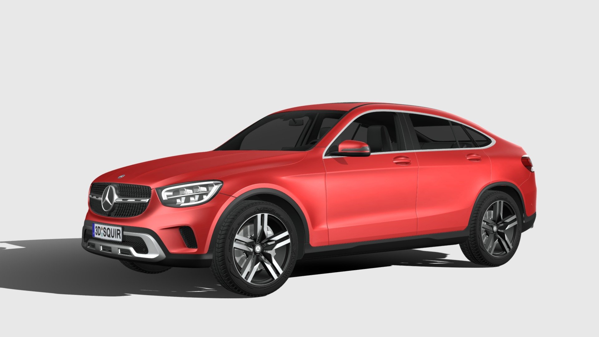 Mercedes-Benz GLC Coupe basic 2020 - Buy Royalty Free 3D model by ...