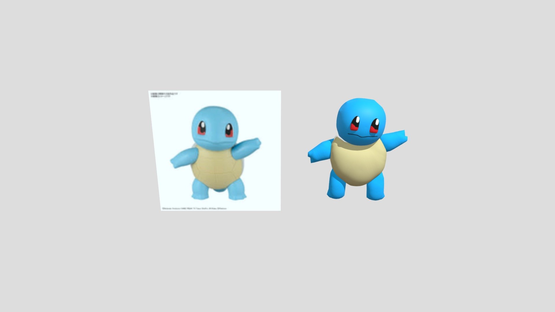 3D model of Squirtle (Paint 3d - Download Free 3D model by ...