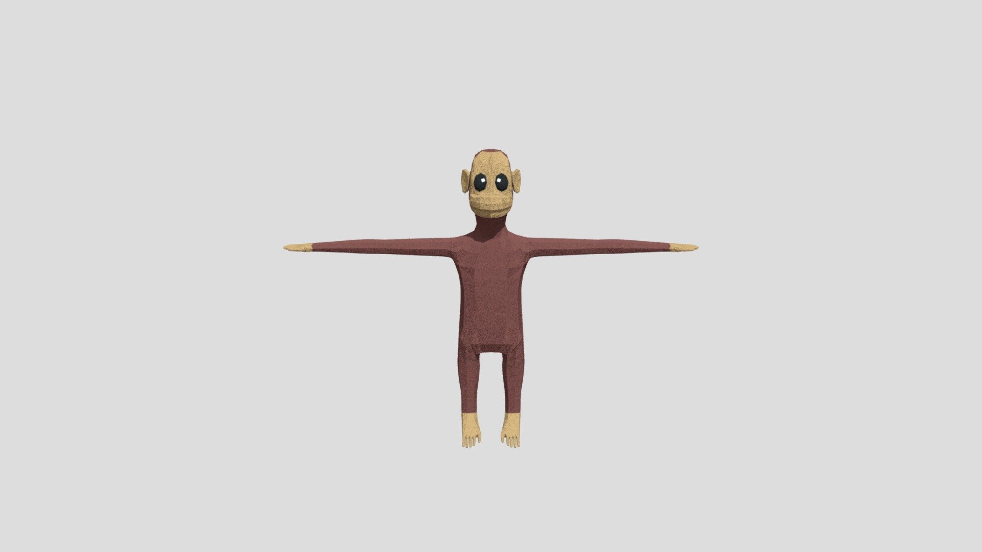 Monkey - 3D model by cameron1234567890 [17f03eb] - Sketchfab