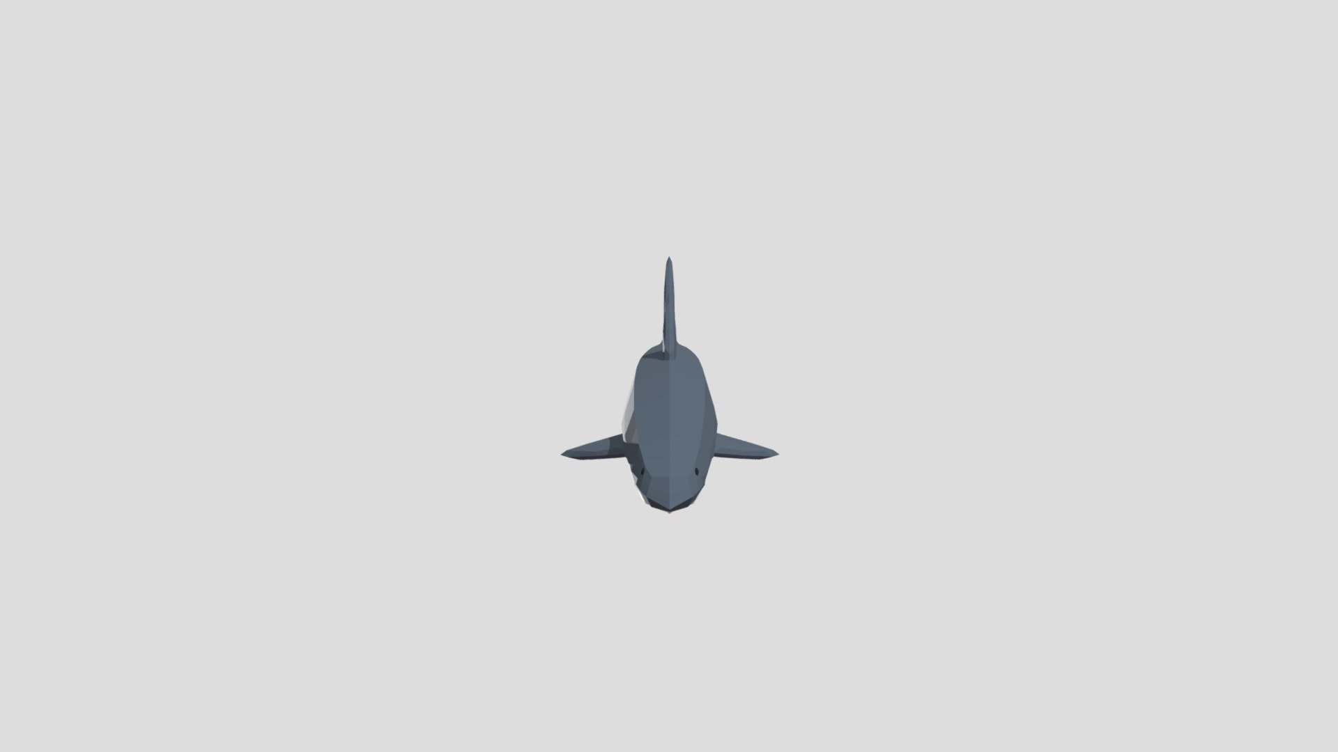 Low Poly Shark - Download Free 3D model by anton.engdahl [17f0983 ...
