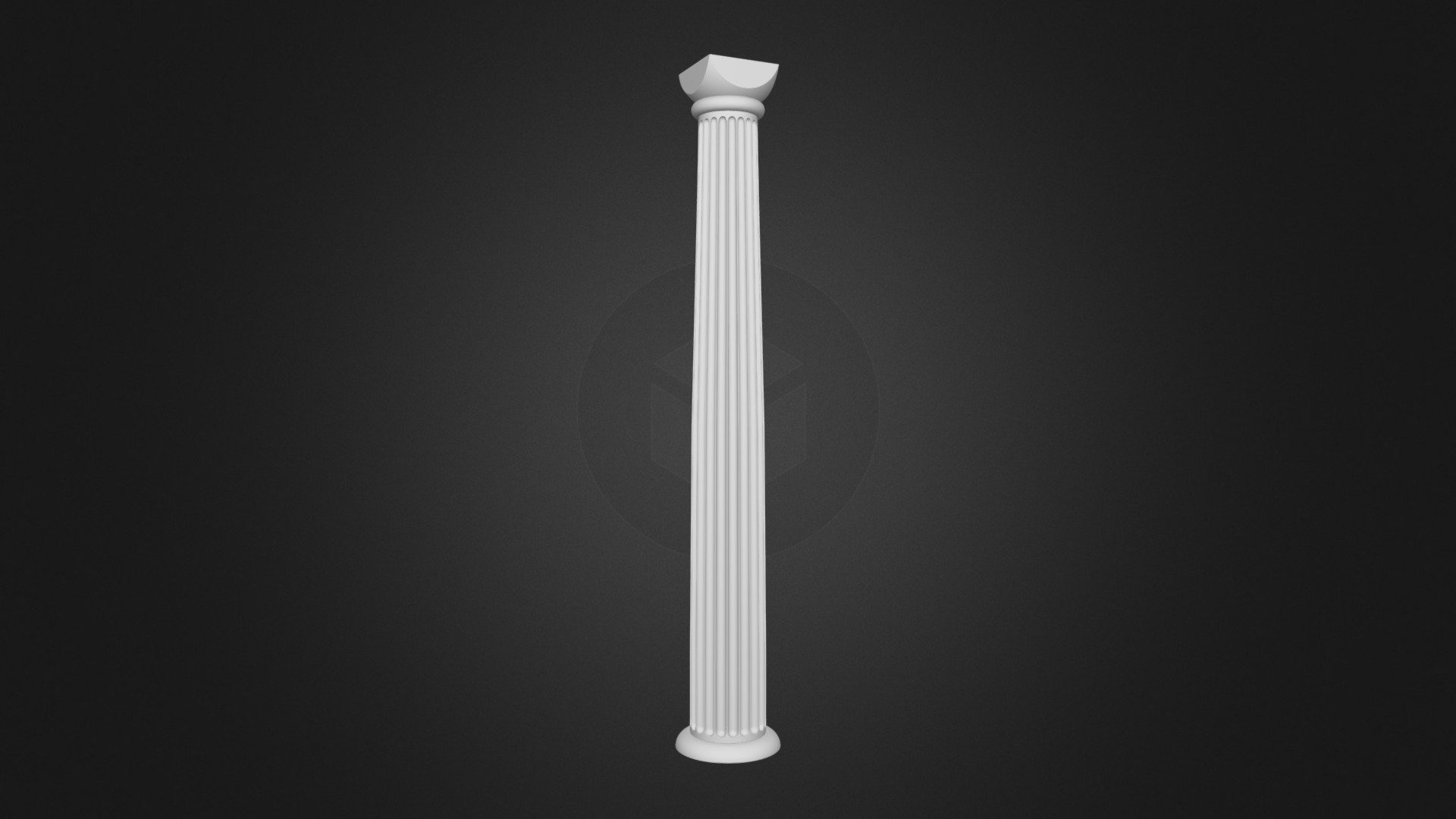 A classic Pillar - Download Free 3D model by levelling [17f09a9 ...