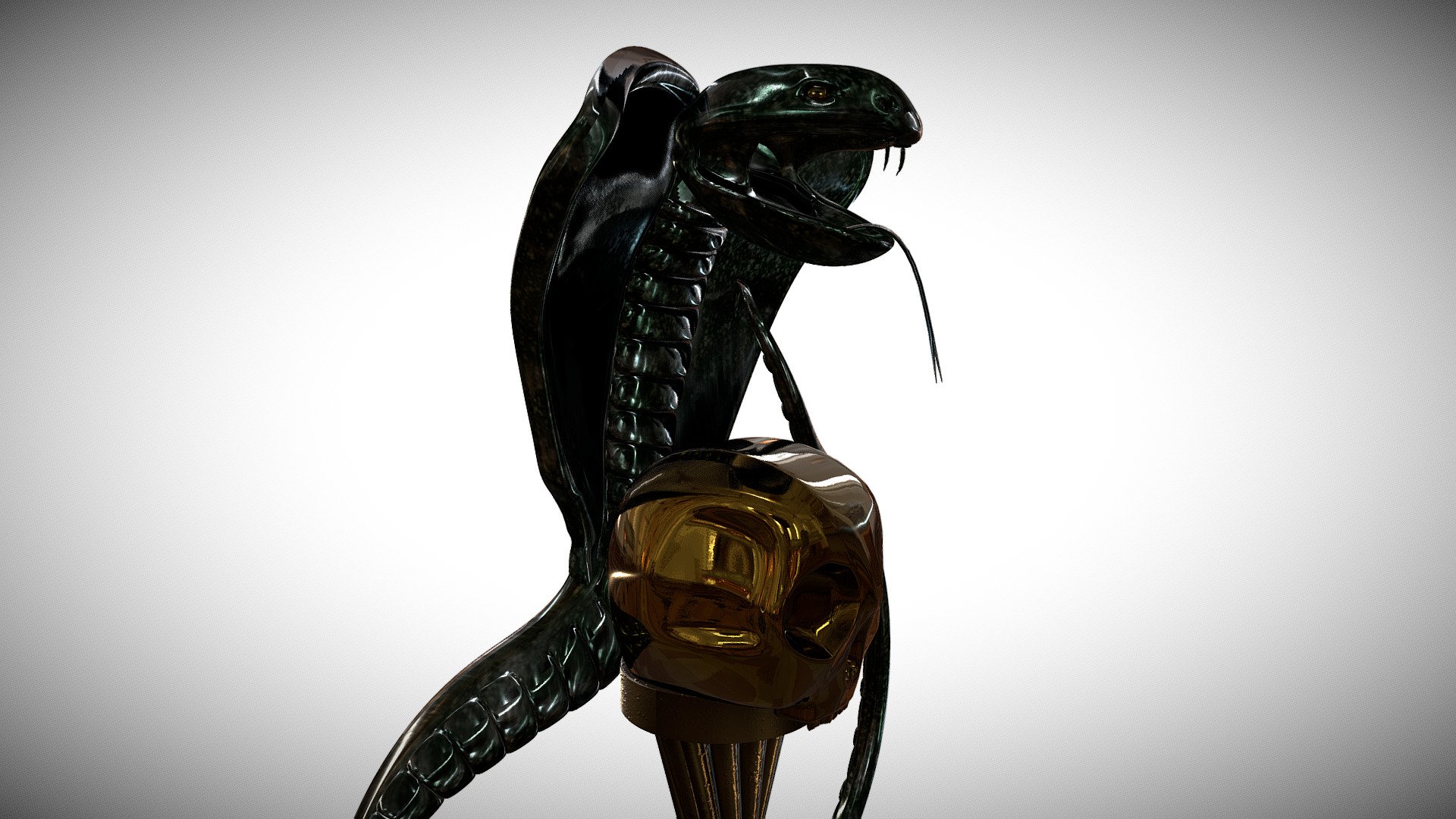 King's rapier with cobra - 3D model by annakowalczyk [17f1b53] - Sketchfab