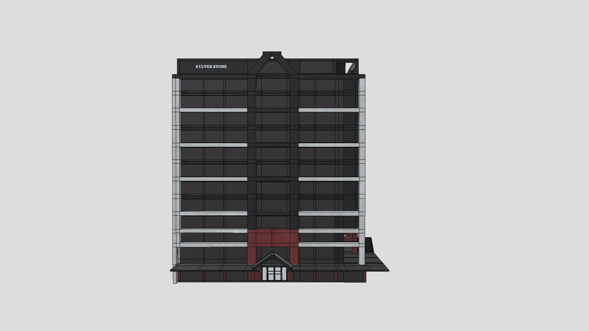Silverstone Building - Download Free 3D model by Jawws [17f24c0 ...