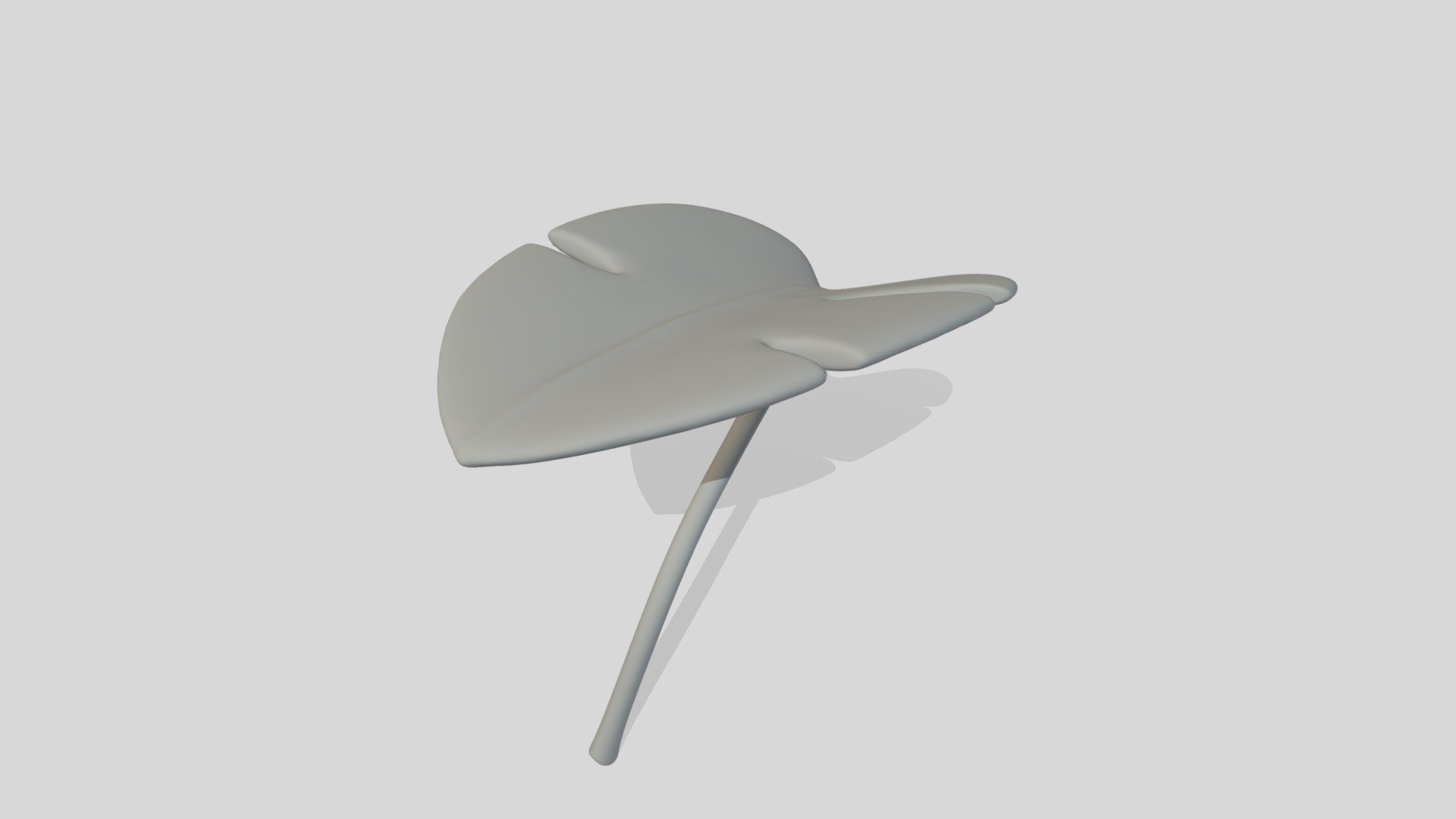 Lily Pad Umbrella Ver.01 - 3D model by Aurochima [17f250e] - Sketchfab