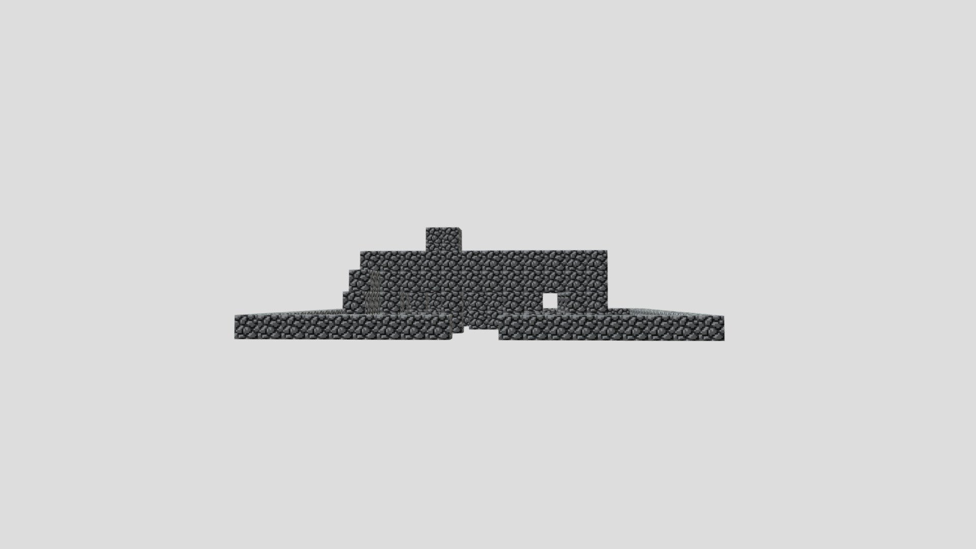 First ever minecraft house - 3D model by bionicLMAO (@itsBionicyt ...