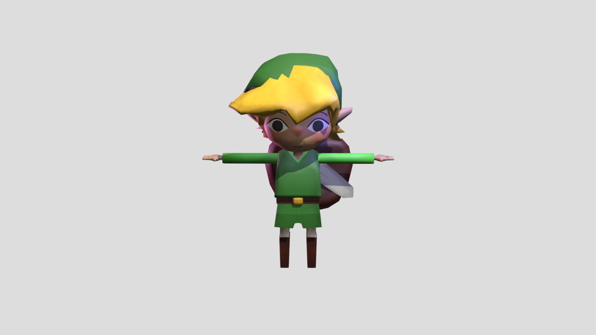 Link 3D Fanart - 3D model by Ana Sosa (@ana-m-sosa) [17f57ee] - Sketchfab