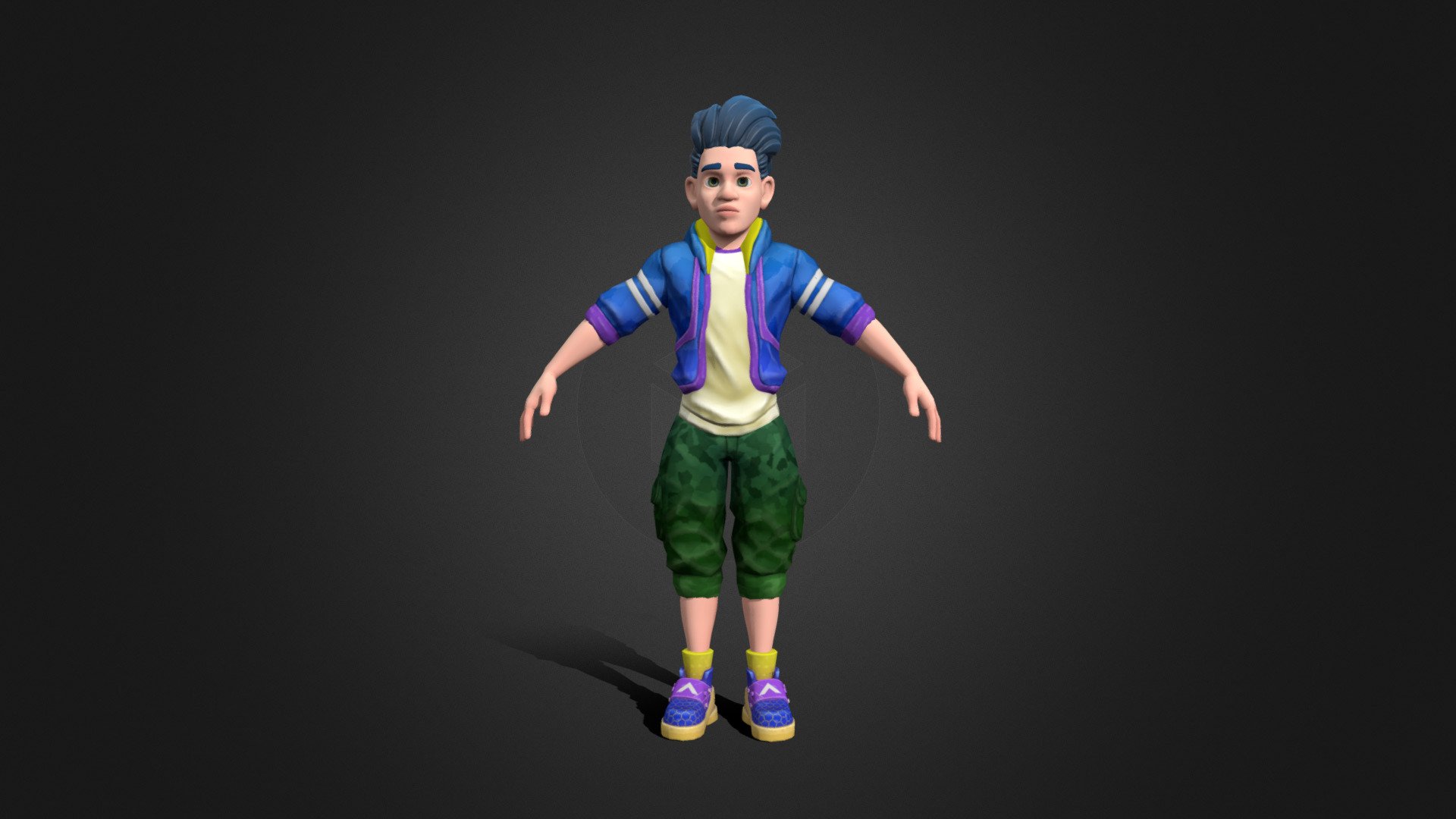 Stylized Character - 3D model by Ronme Moreira (@Ronme.Moreira ...