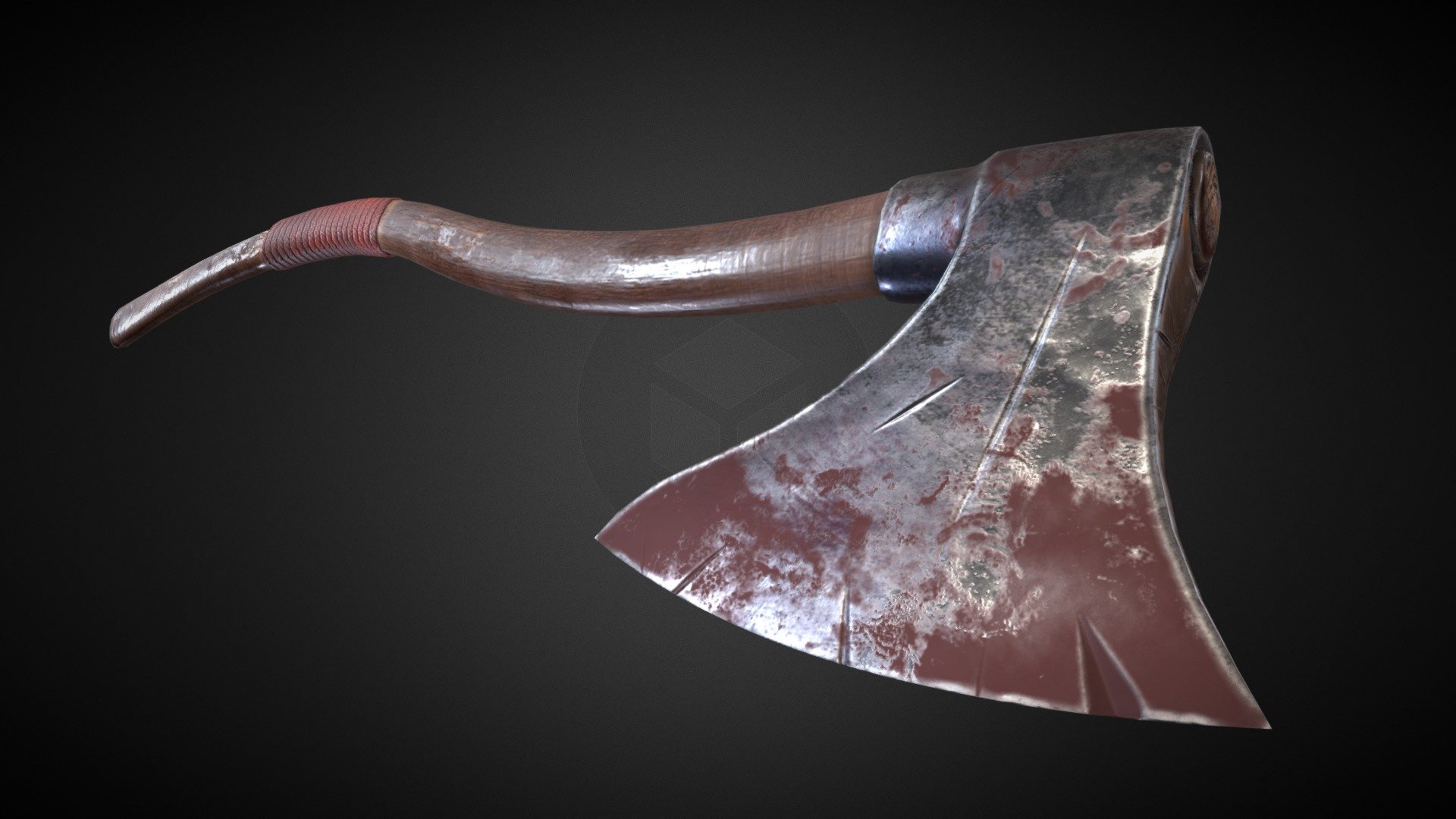 Santa's Bloody Axe - Buy Royalty Free 3D model by Armored Interactive ...