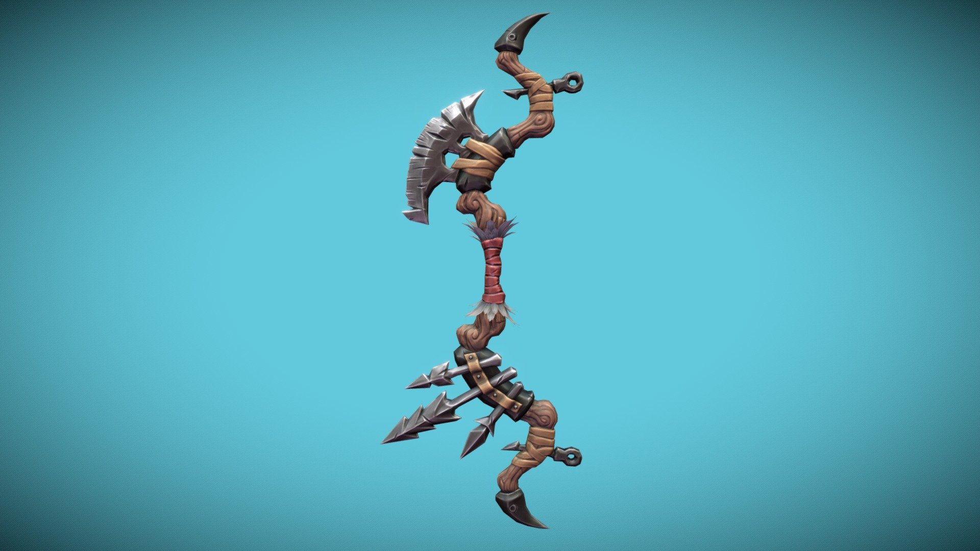 Stylized Bow - World of Warcraft - Buy Royalty Free 3D model by Jerome ...