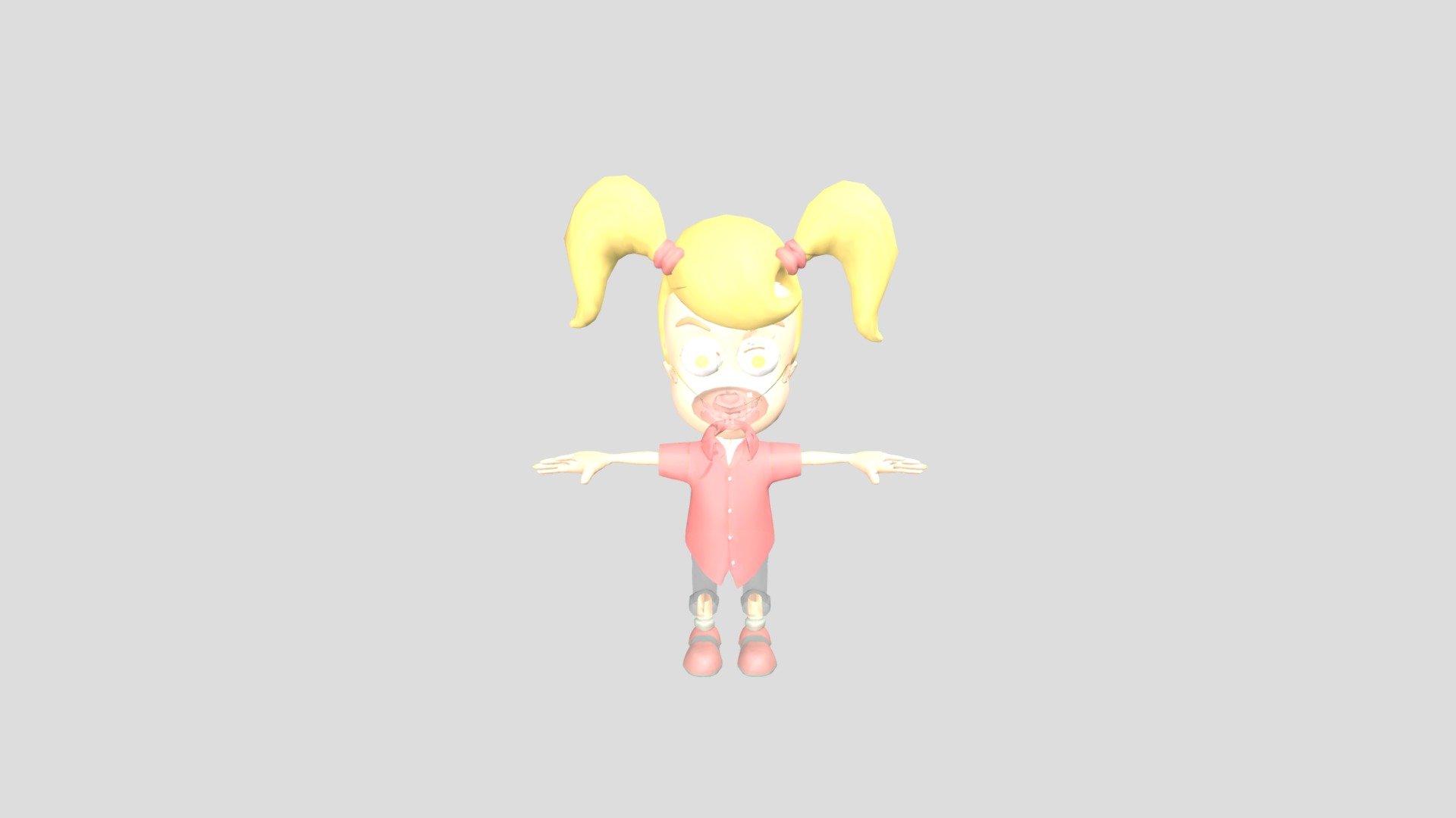 Cindy (Model Rigging) (Nickelodeon) - 3D model by bambam06 [17f961e ...