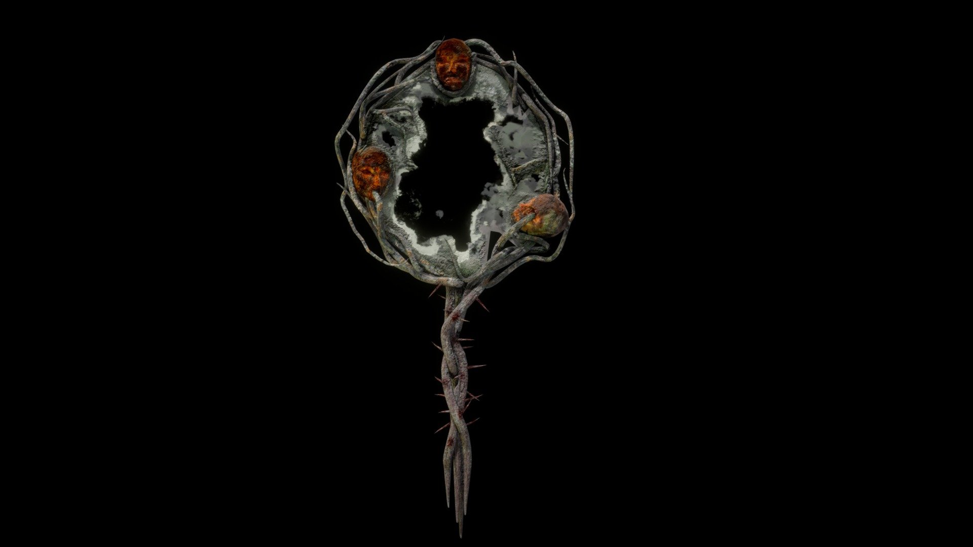 Witch Mirror - 3D model by ZakirLazovskii [17fa571] - Sketchfab