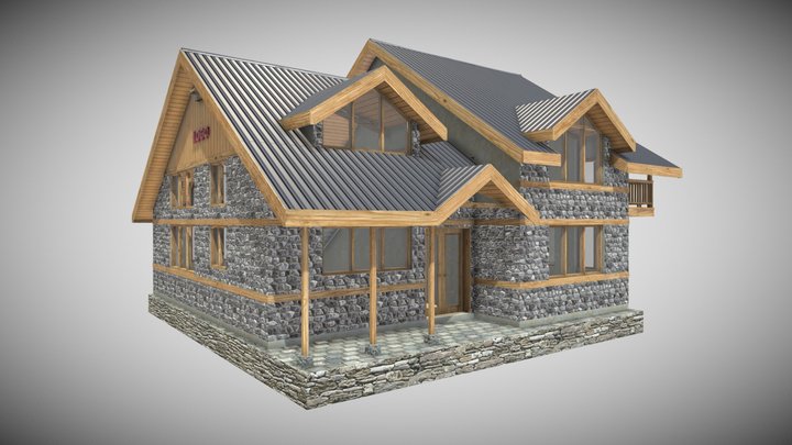 Cottage 3D models - Sketchfab