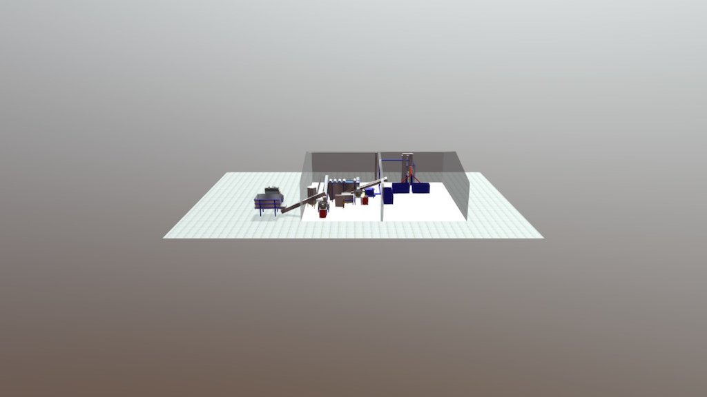Mixed Plastic Washing / Separation System - 3D model by rotajetsystems ...