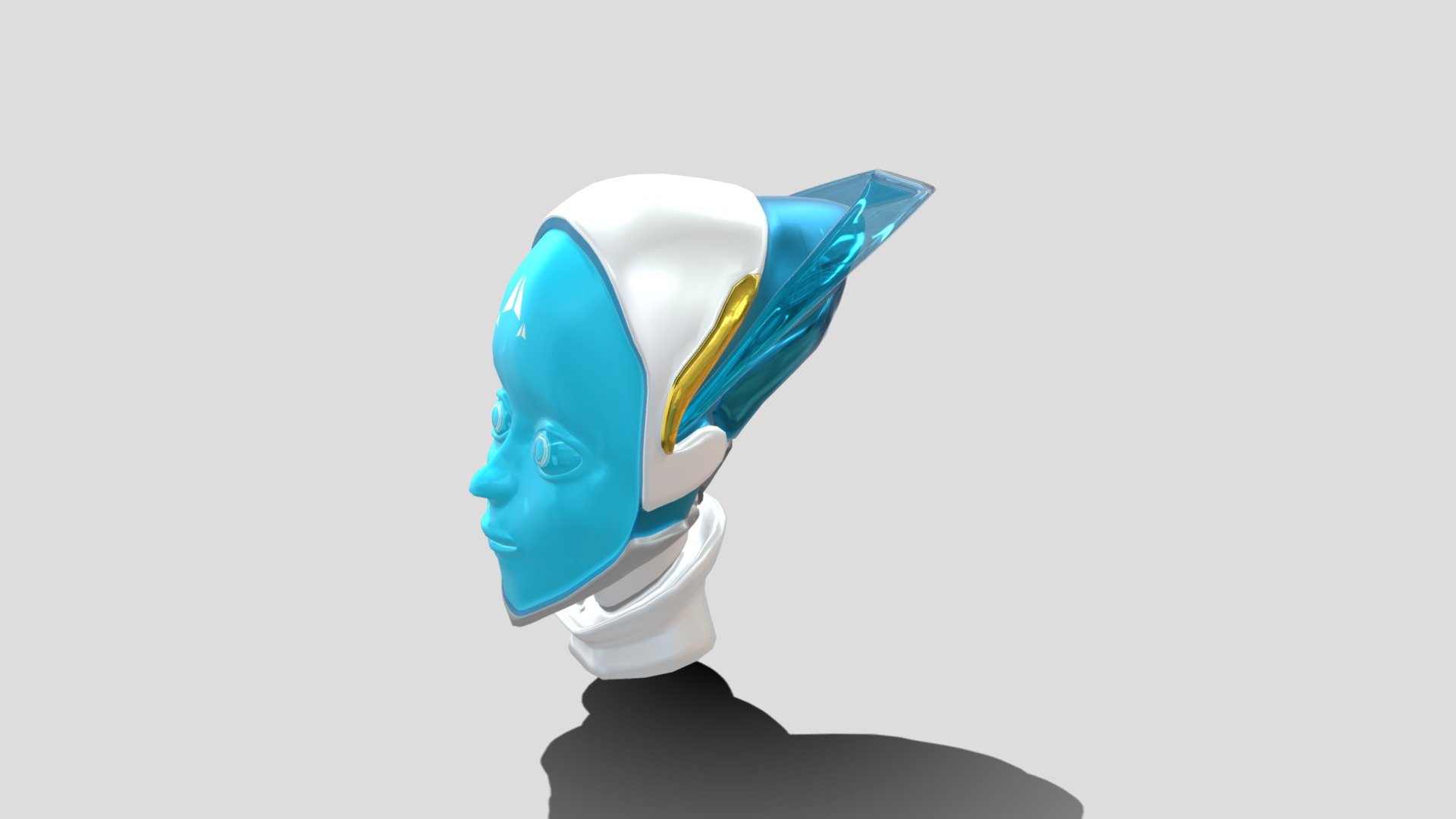 Overwatch Character : Echo Head (remake) - Download Free 3D model by ...
