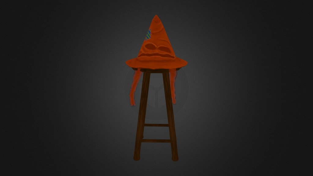 Sorting Hat - 3D model by twisterpt [17fcf2e] - Sketchfab