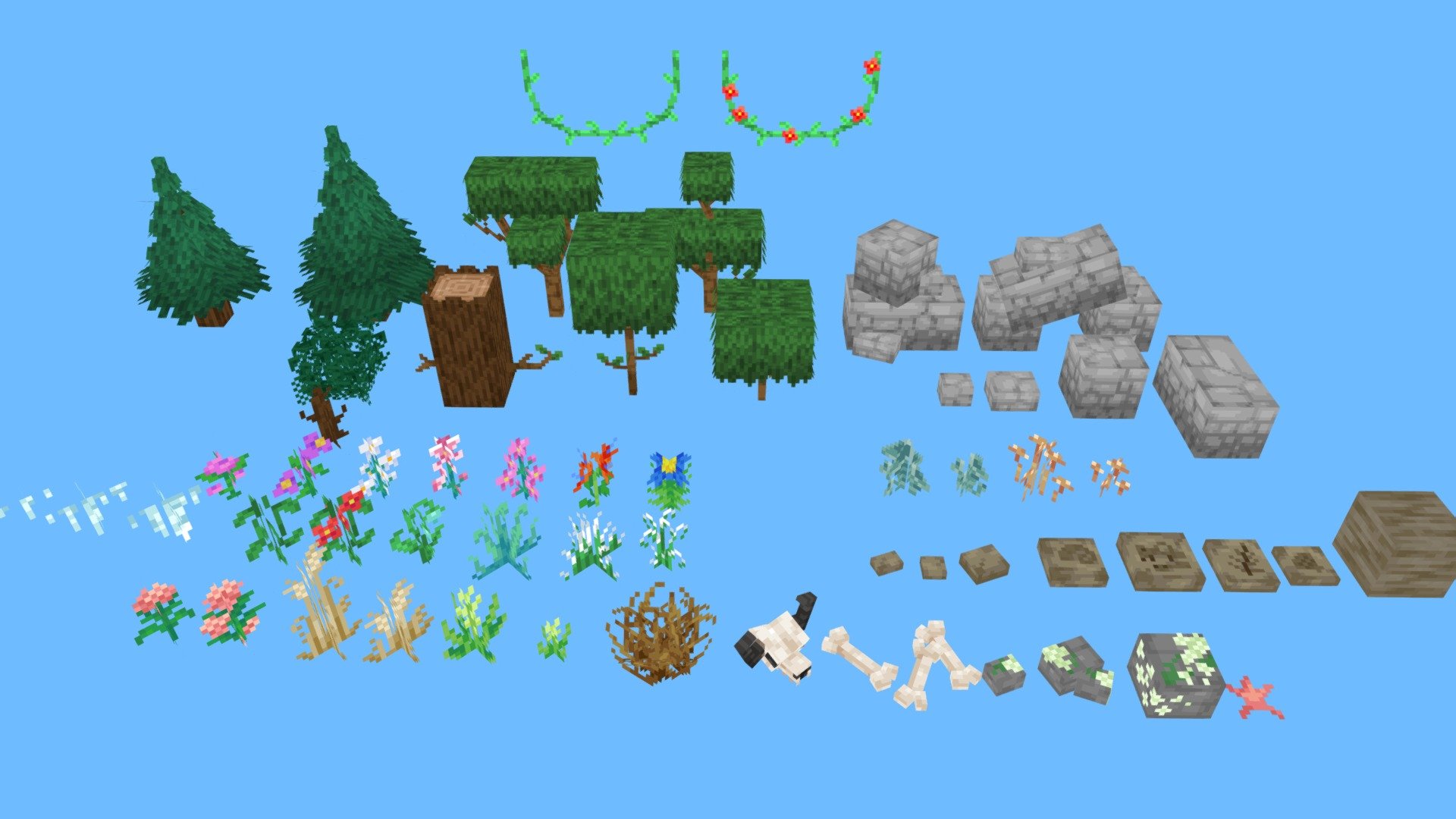 Nature Assets Volume 2 Render - 3D model by WilliamQM [17fd7b2] - Sketchfab