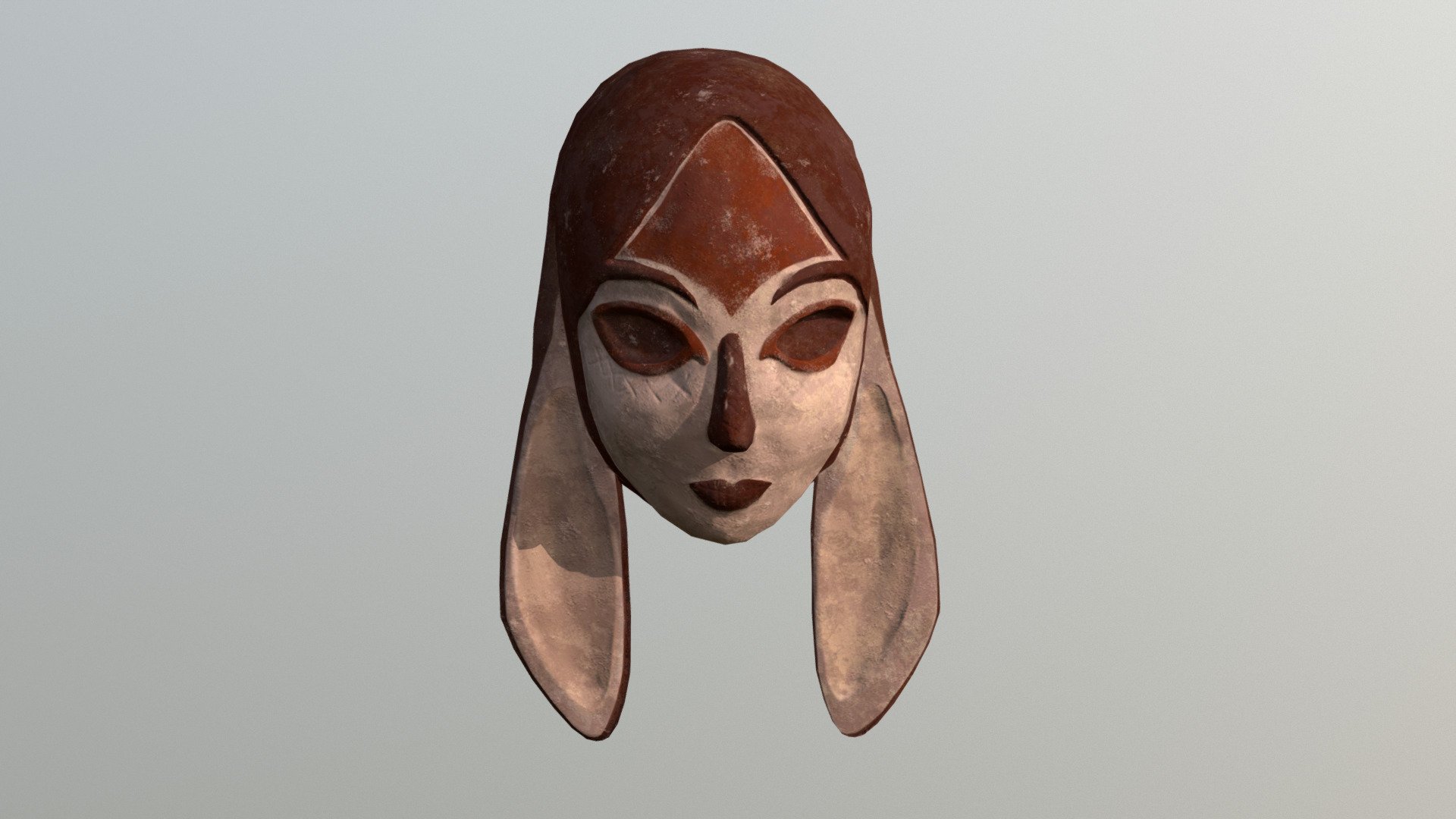 african mask - 3D model by zozolka (@awokadokiwi) [17fdc25] - Sketchfab