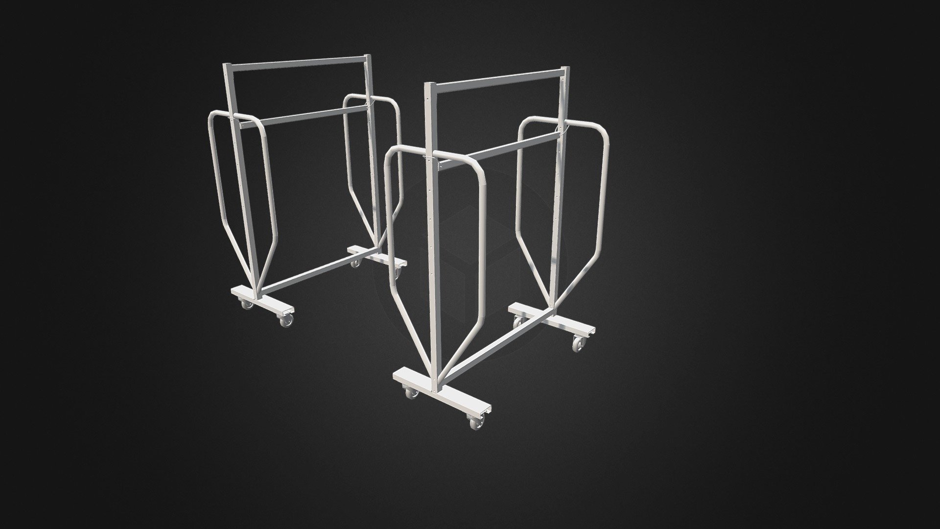 Nesting Clothes Rail SF - 3D model by Norseman Direct Ltd ...