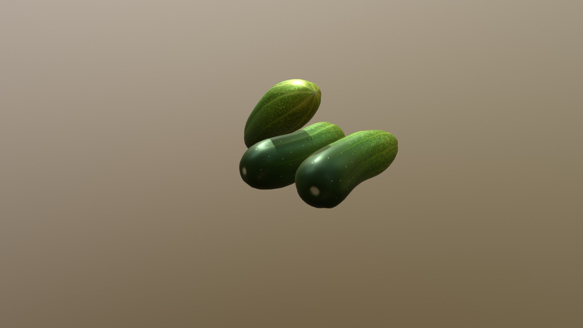 Cucumber - 3D model by Virtual Reality (@simulanis) [17ffc6d] - Sketchfab
