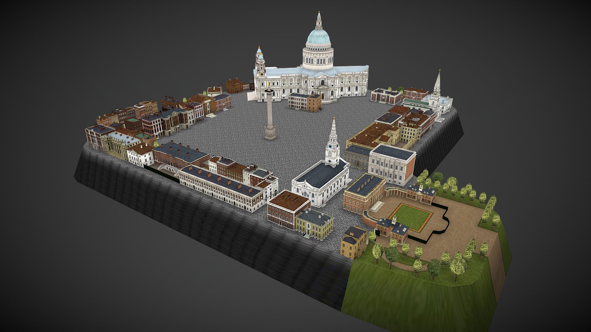 City Model London - Download Free 3D model by QuintusHortensiusHortalus ...