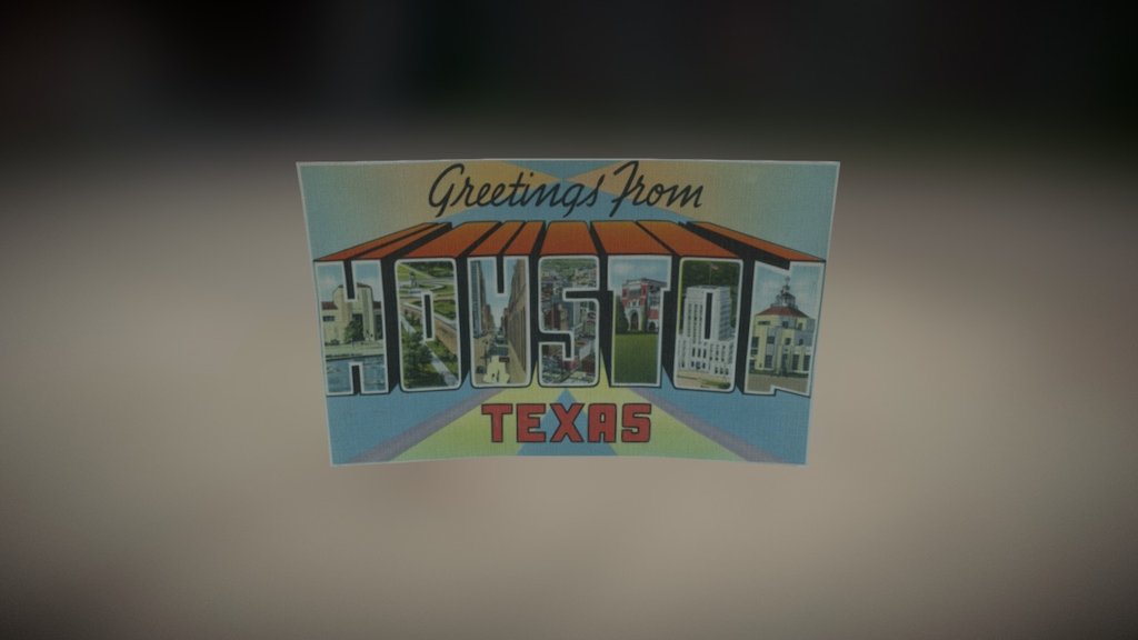 Post Card - 3D model by pixelful [18001b0] - Sketchfab
