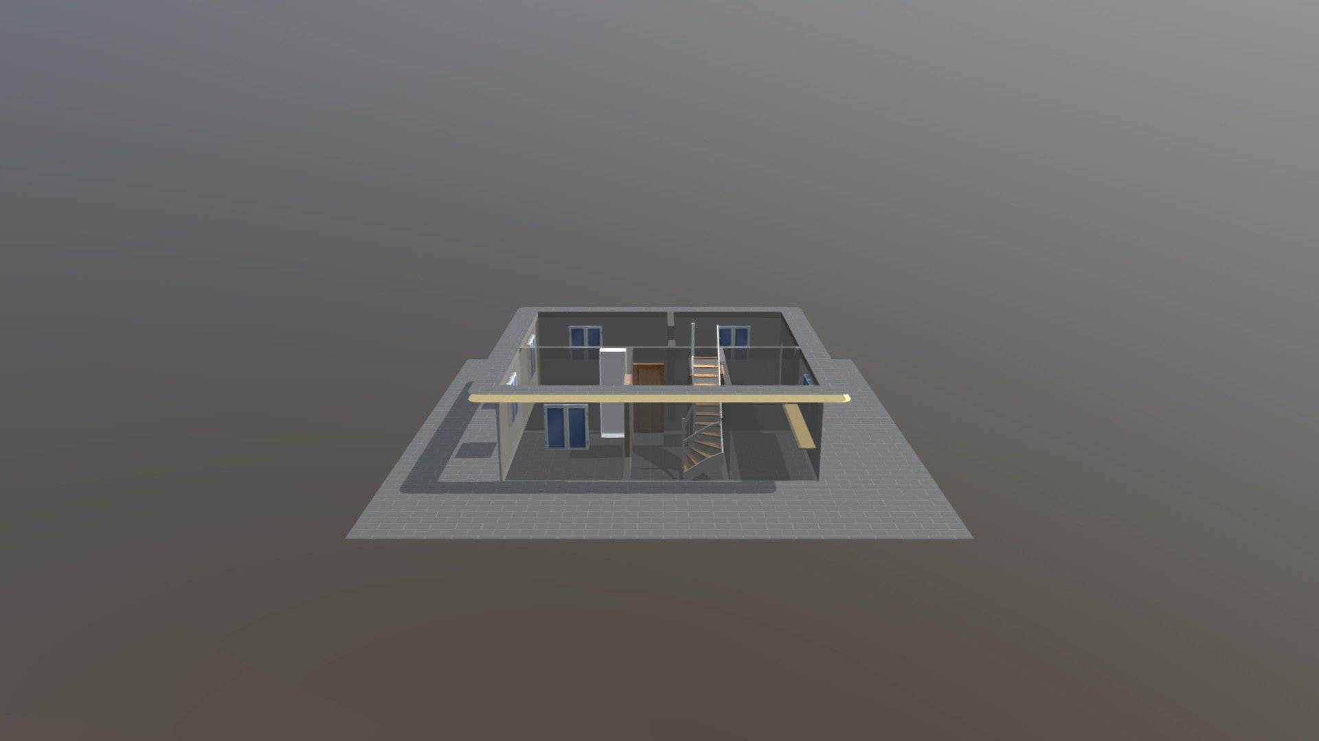 1 Etg - 3D model by Suldalstrappa [18002d8] - Sketchfab
