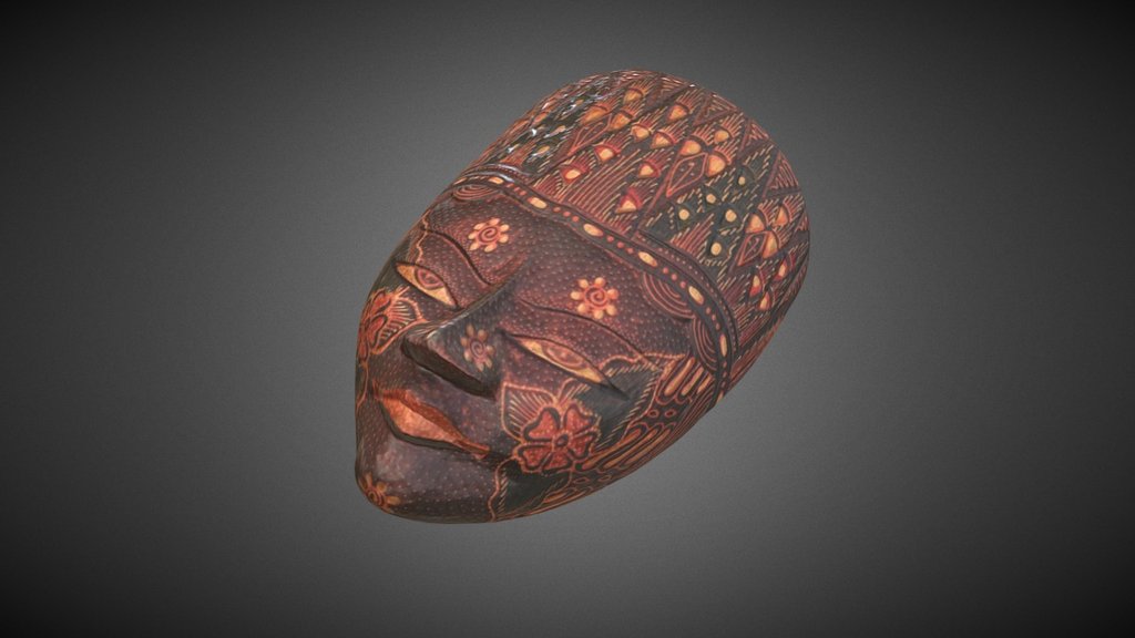 Mask Low Poly - Download Free 3D model by Francesco Coldesina ...