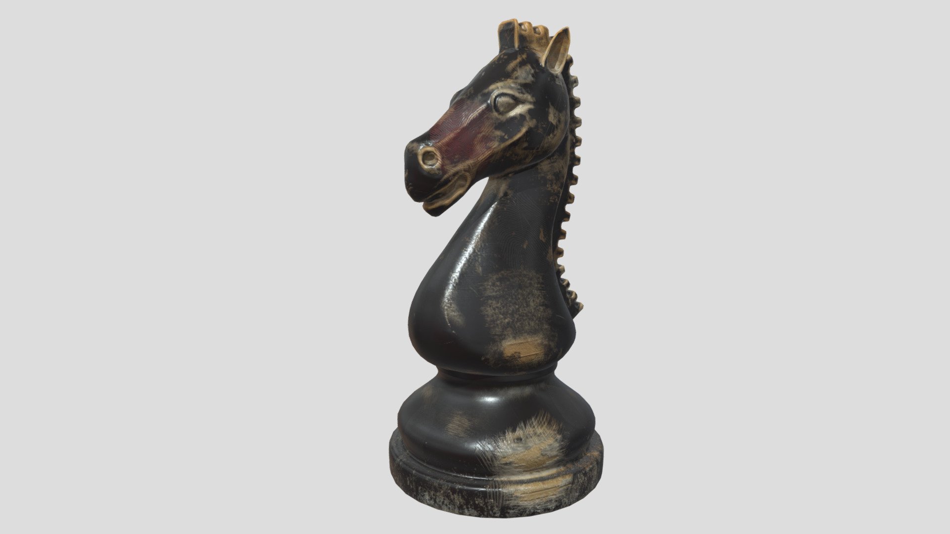 Chess Knight - 3D model by DrTr1gger [180563b] - Sketchfab