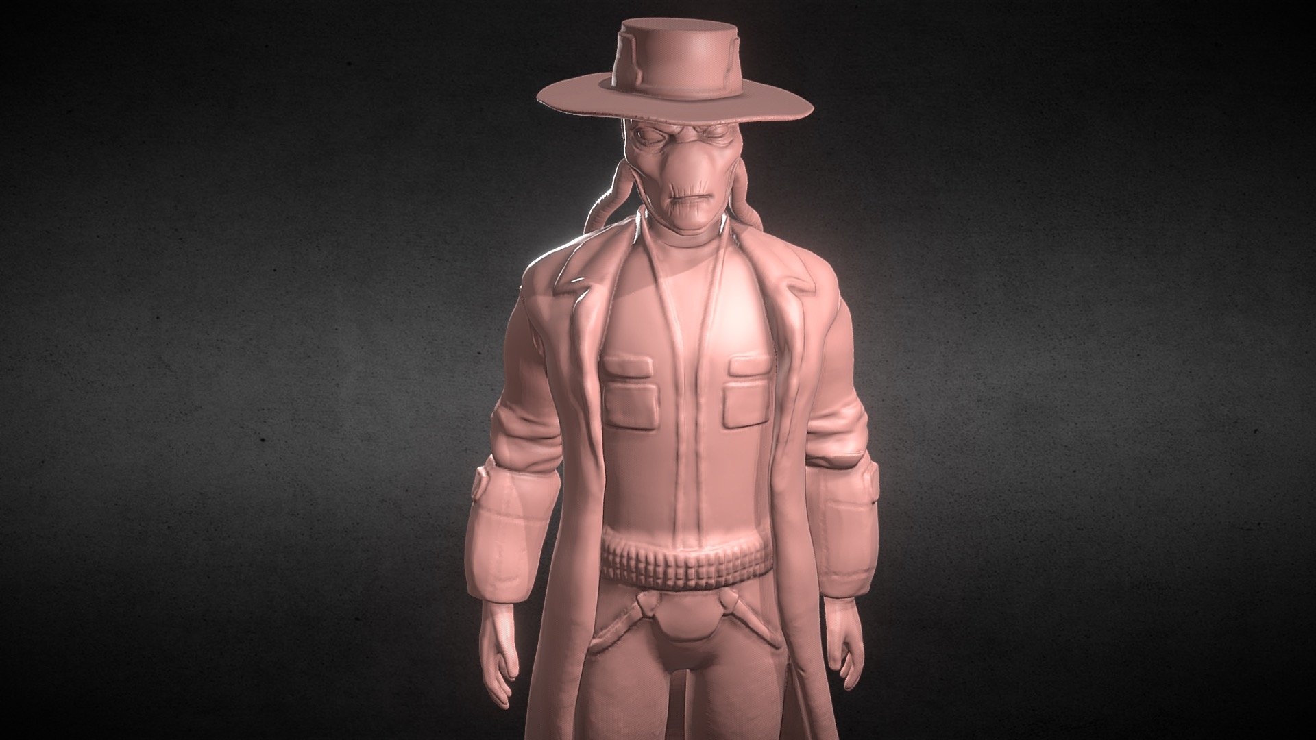 Cad Bane - Star Wars - 3D Printable [BoBF] - Buy Royalty Free 3D model ...