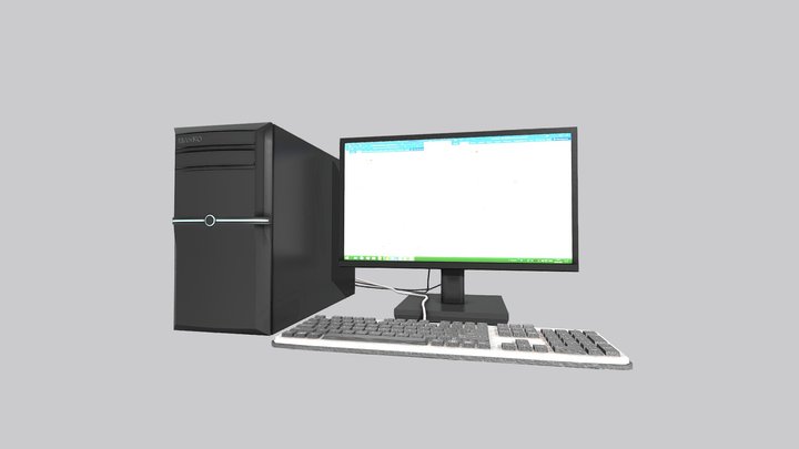 Screen 3D models - Sketchfab