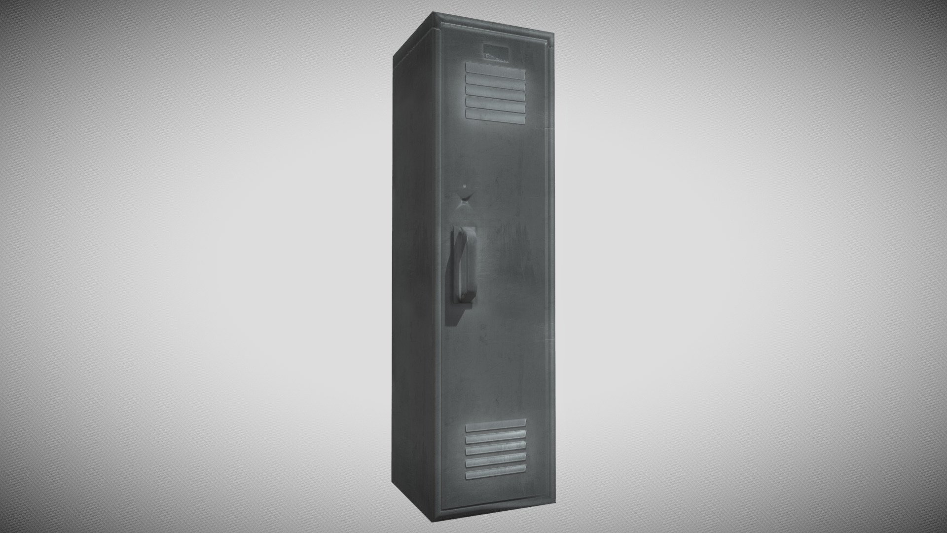 Metal Locker - Download Free 3D model by Teslov [1807cfe] - Sketchfab