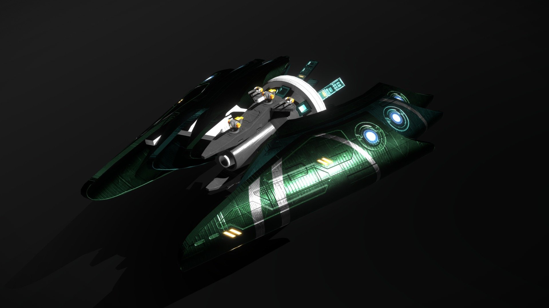 Ankla Alien Battlecruiser - Buy Royalty Free 3D model by MSGDI [1809384 ...
