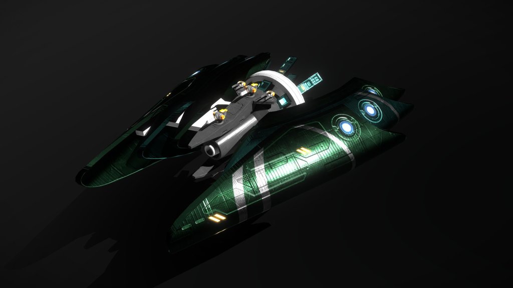 Scifi Alien Ships - A 3D model collection by MSGDI - Sketchfab