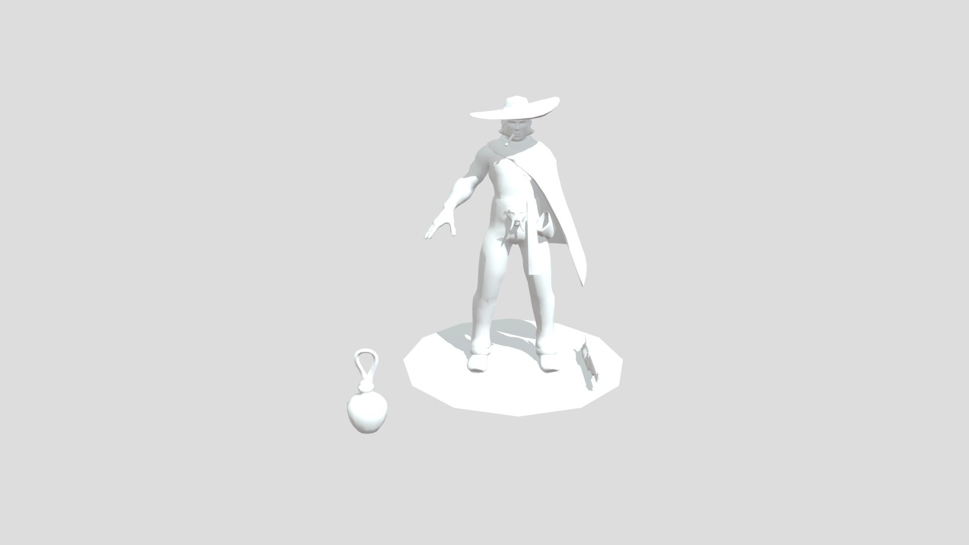 Ringo Cowboy - Download Free 3D model by JonnySniper (@JonnySniper1 ...