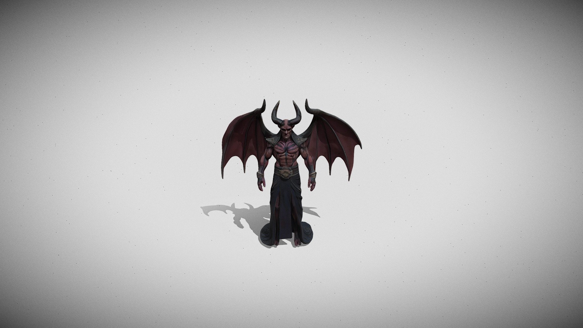 Demon Valak Realistic - 3D model by Sumplex Games (@sumplexgames ...