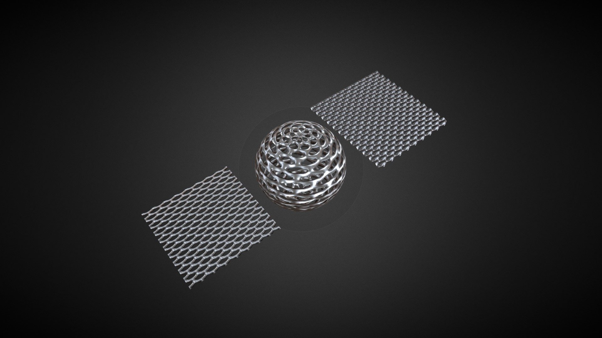 Metal Grid - Download Free 3D model by vishnevsky.yaroslav [180b2b4 ...