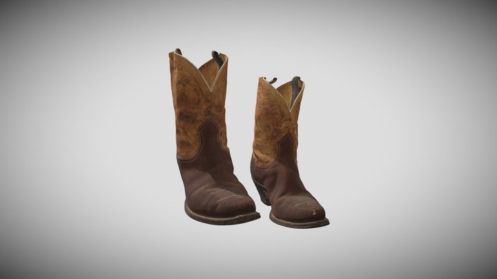 Cowboy-boots 3D models - Sketchfab