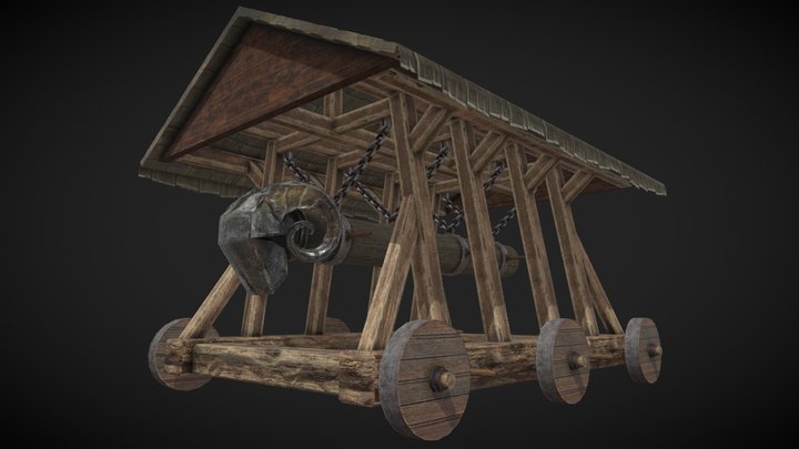 Battering 3D models - Sketchfab