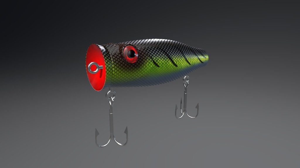 Popper Fish 03 - 3D model by pavel3d [180d84a] - Sketchfab