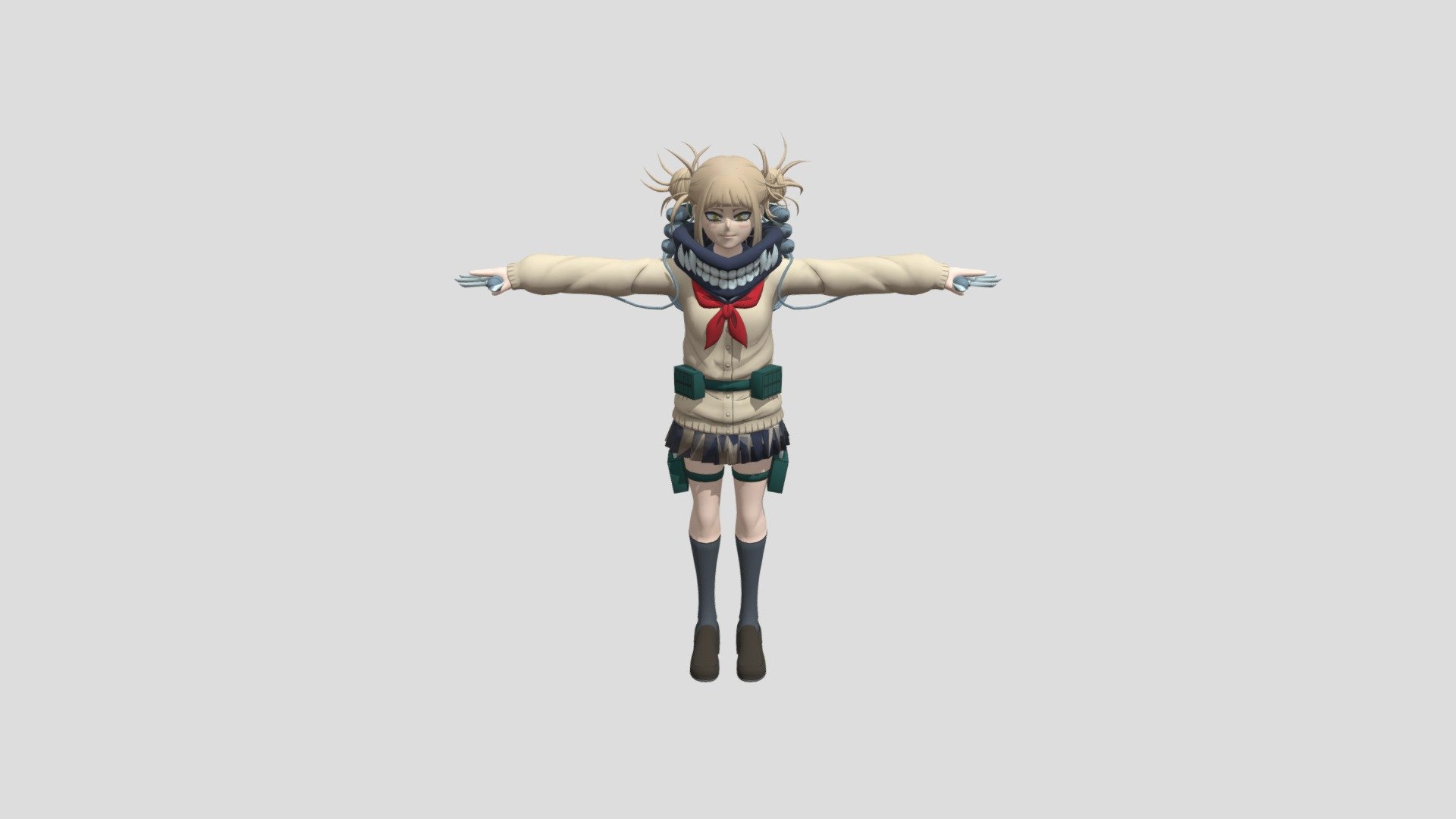 Himiko Toga - Download Free 3D model by Tigerar1 (@allanromanreyes ...