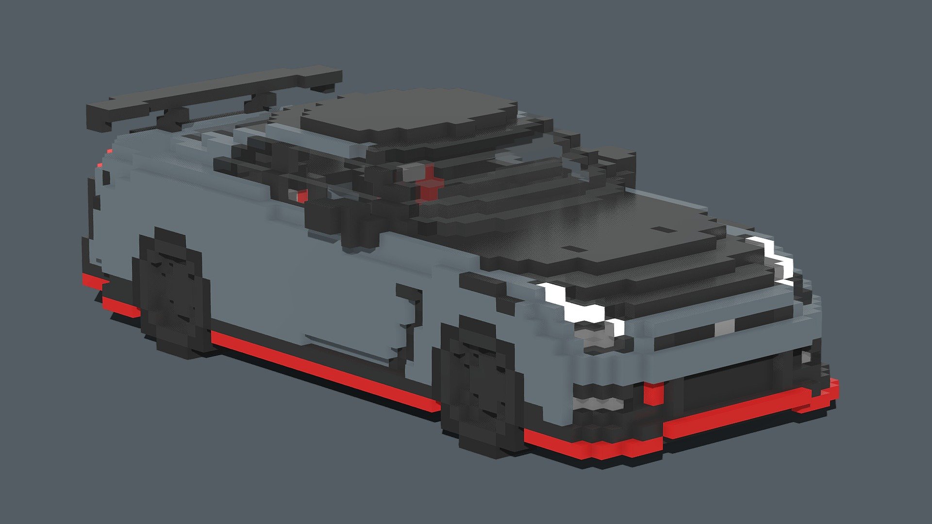 2025 Nissan GTR R35 Nismo | Voxel - 3D model by Fenrate [180e1ac ...
