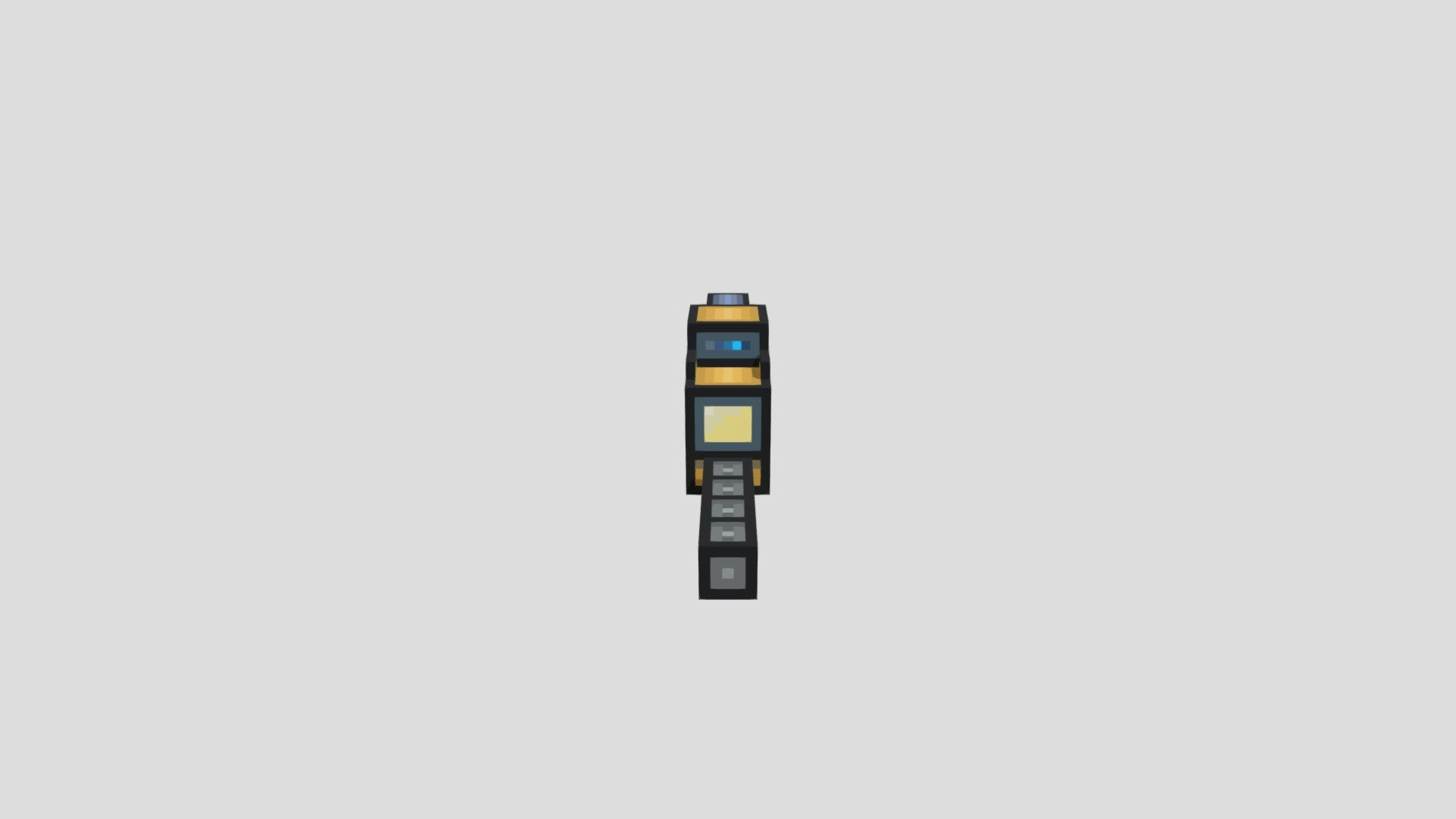 Rapid Fire Rifle Model Pixel Gun 3D - Download Free 3D model by ...